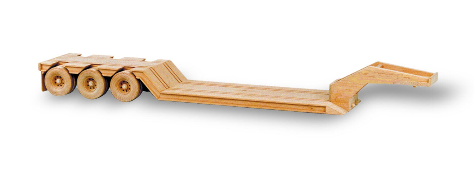 Lowboy Semi Trailer Kit – Prairie Hardwood Manufacturing